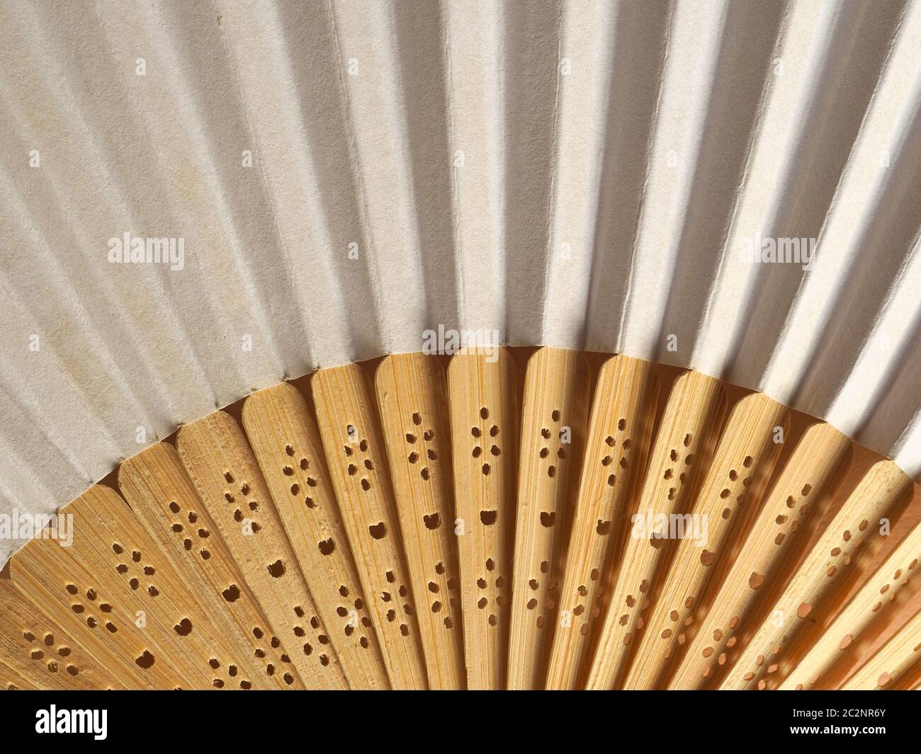 traditional Japanese foldable handheld fan (aka hand fan) made of ...