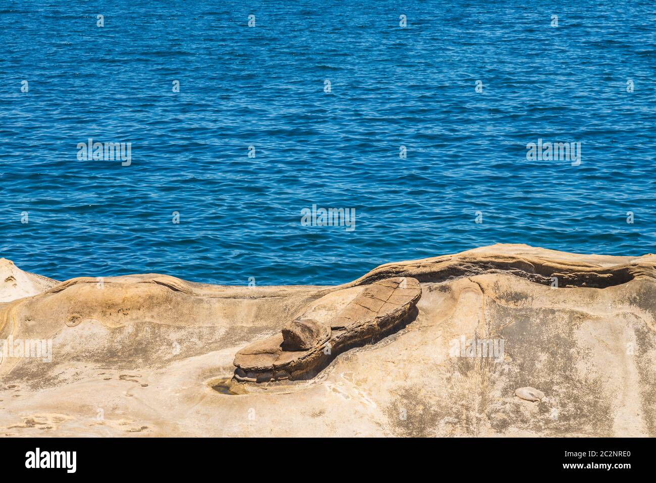 fairy shoe rock at Yehliu Geopark, new taipei city, taiwan Stock Photo ...