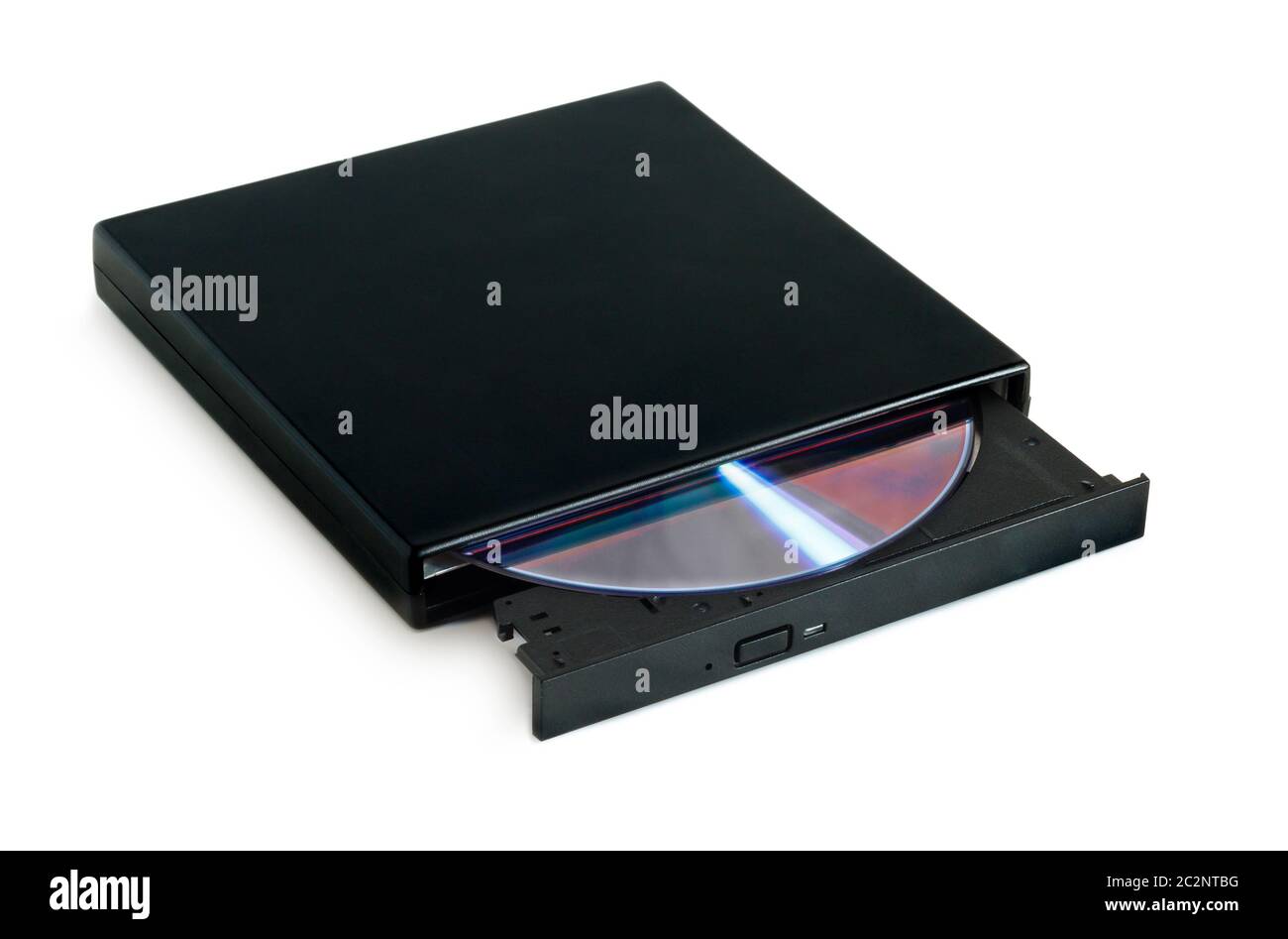 DVD drive with disc Stock Photo - Alamy
