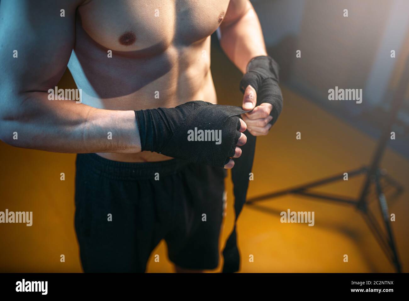 Boxing handwraps hi-res stock photography and images - Alamy