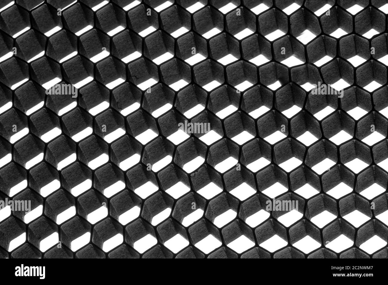 Abstract metallic hexagon mesh. Use for texture Stock Photo - Alamy