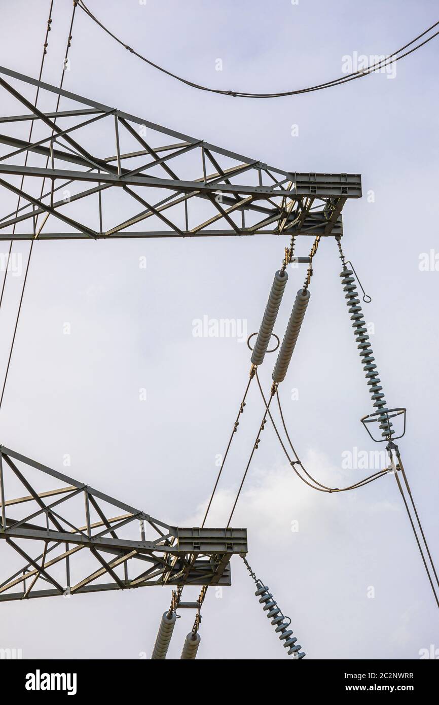 Steel truss pylon hi-res stock photography and images - Alamy