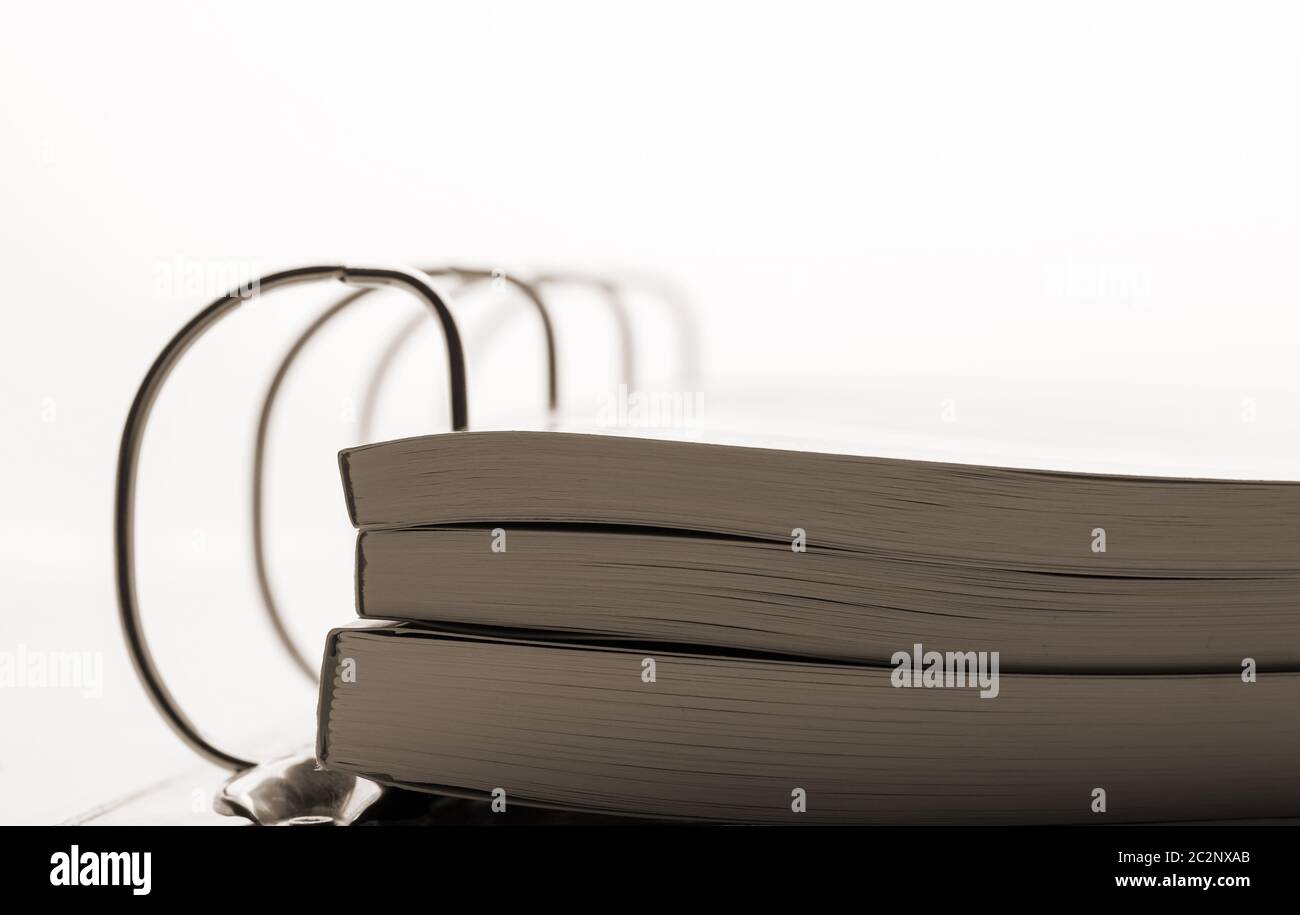 Messy file folder close up hi-res stock photography and images - Alamy