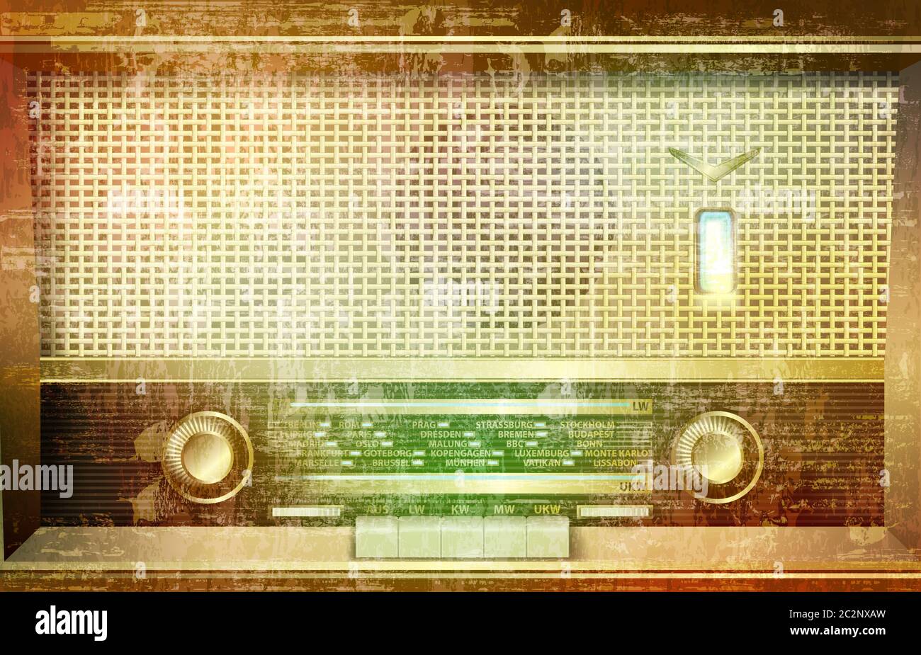 abstract gray grunge vintage sound background retro radio Stock Photo ...