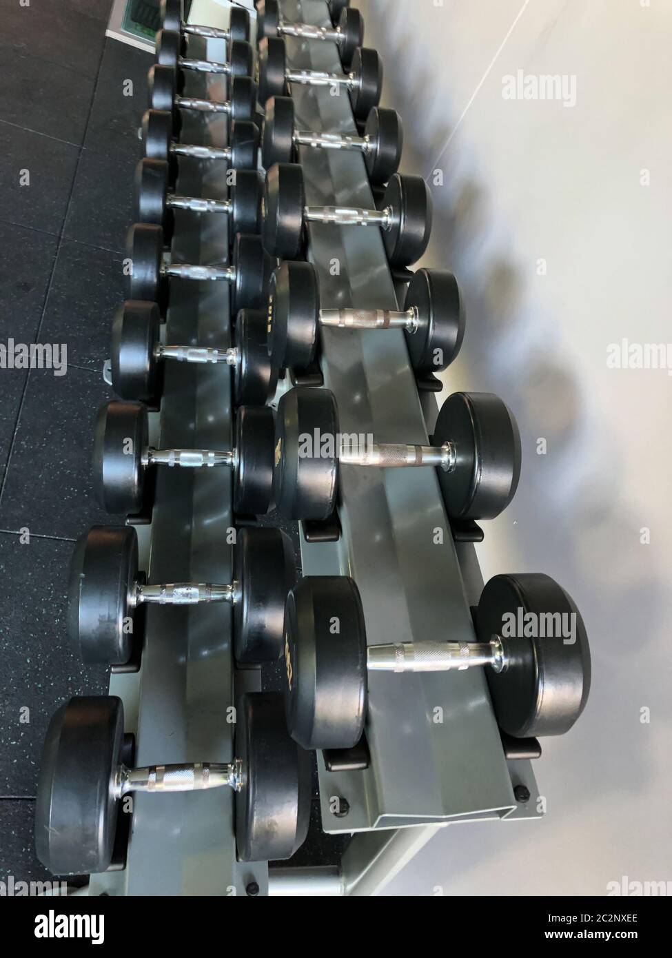 fitness equipment in the gym for indoor sports Stock Photo - Alamy