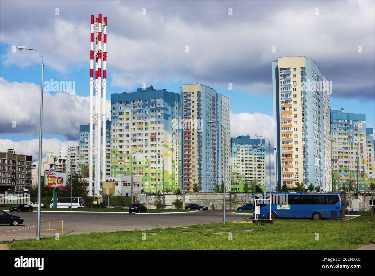 Gas house district hi-res stock photography and images - Alamy