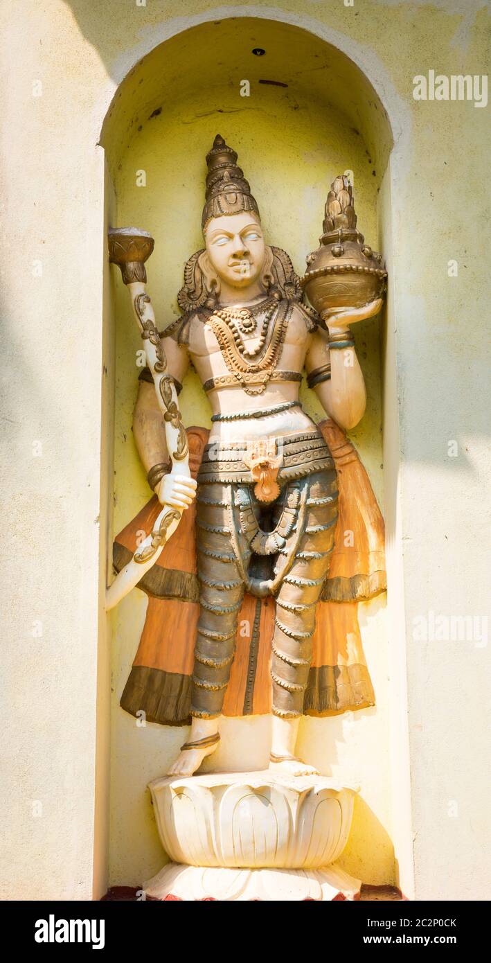 Buddha statue in a temple, Ceylon attractions, unesco heritage. Asia ...