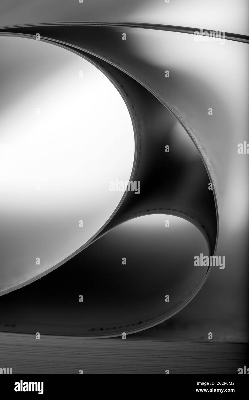 Paper curves hi-res stock photography and images - Alamy