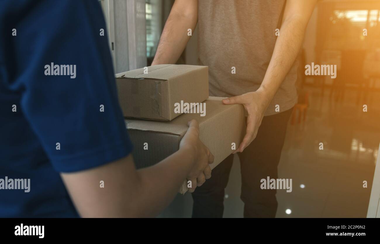 American mailman delivering mail hi-res stock photography and images ...