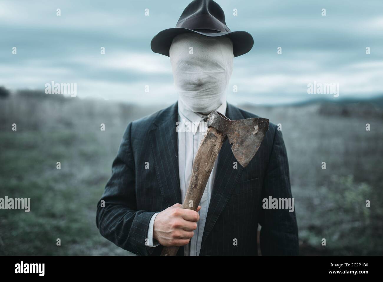Man wrapped in bandages hi-res stock photography and images - Alamy