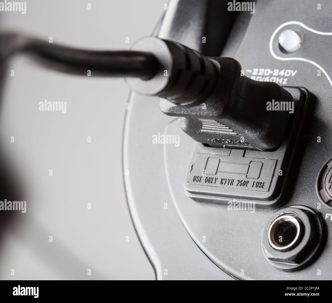 Closeup of system unit cable Stock Photo - Alamy