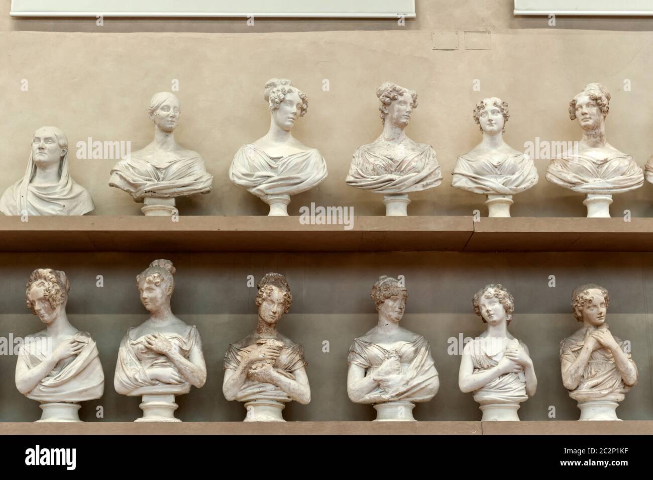 Plaster casts exhibition at the Gipsoteca Bartolini in the Galleria ...