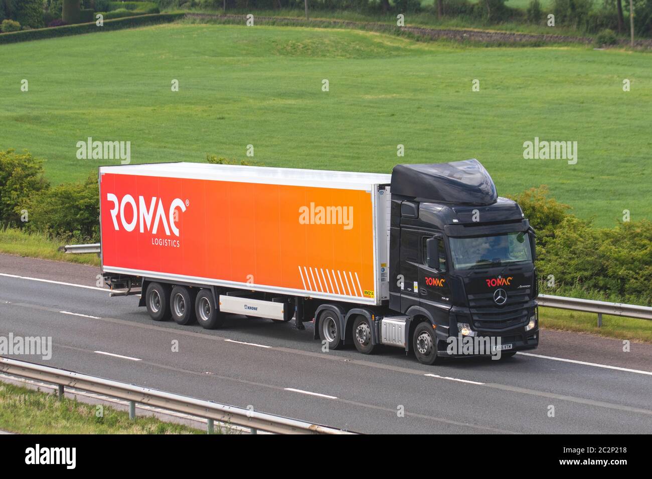 Romac Logistics Ltd; Haulage delivery trucks, lorry, transportation ...