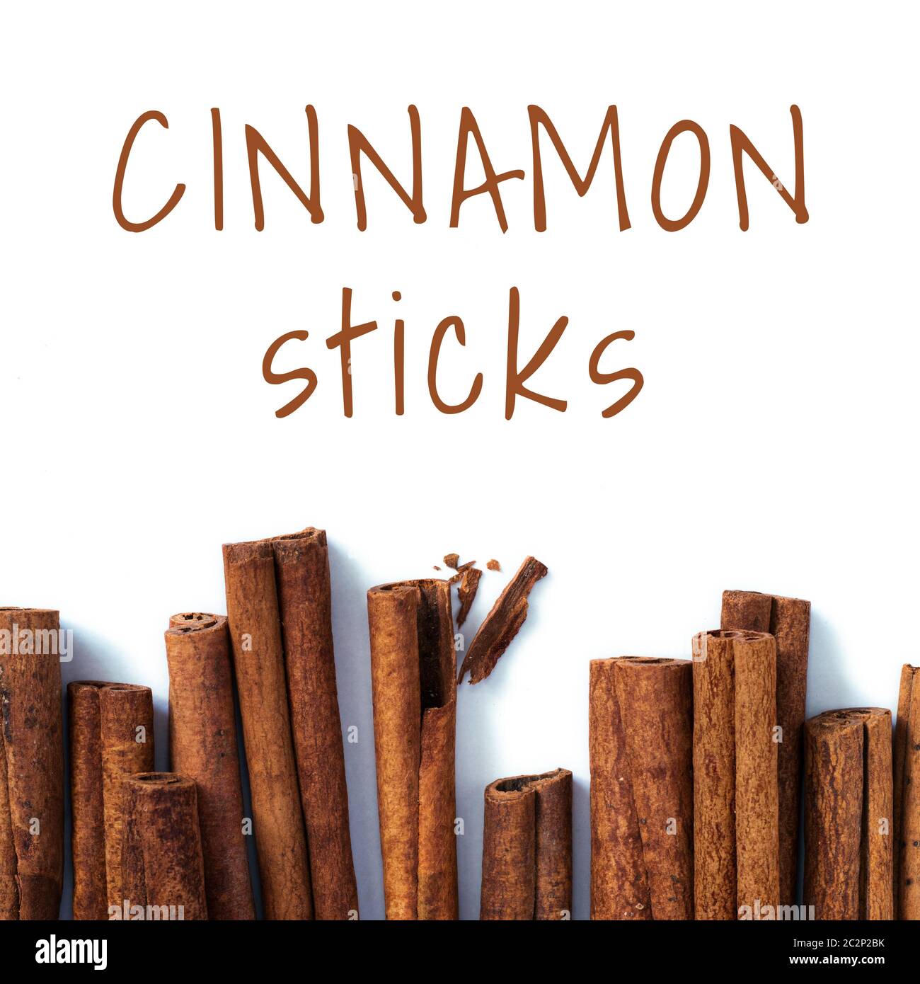 Cinnamon sticks with words CINNAMON Sticks - SIL Open Font License for ...
