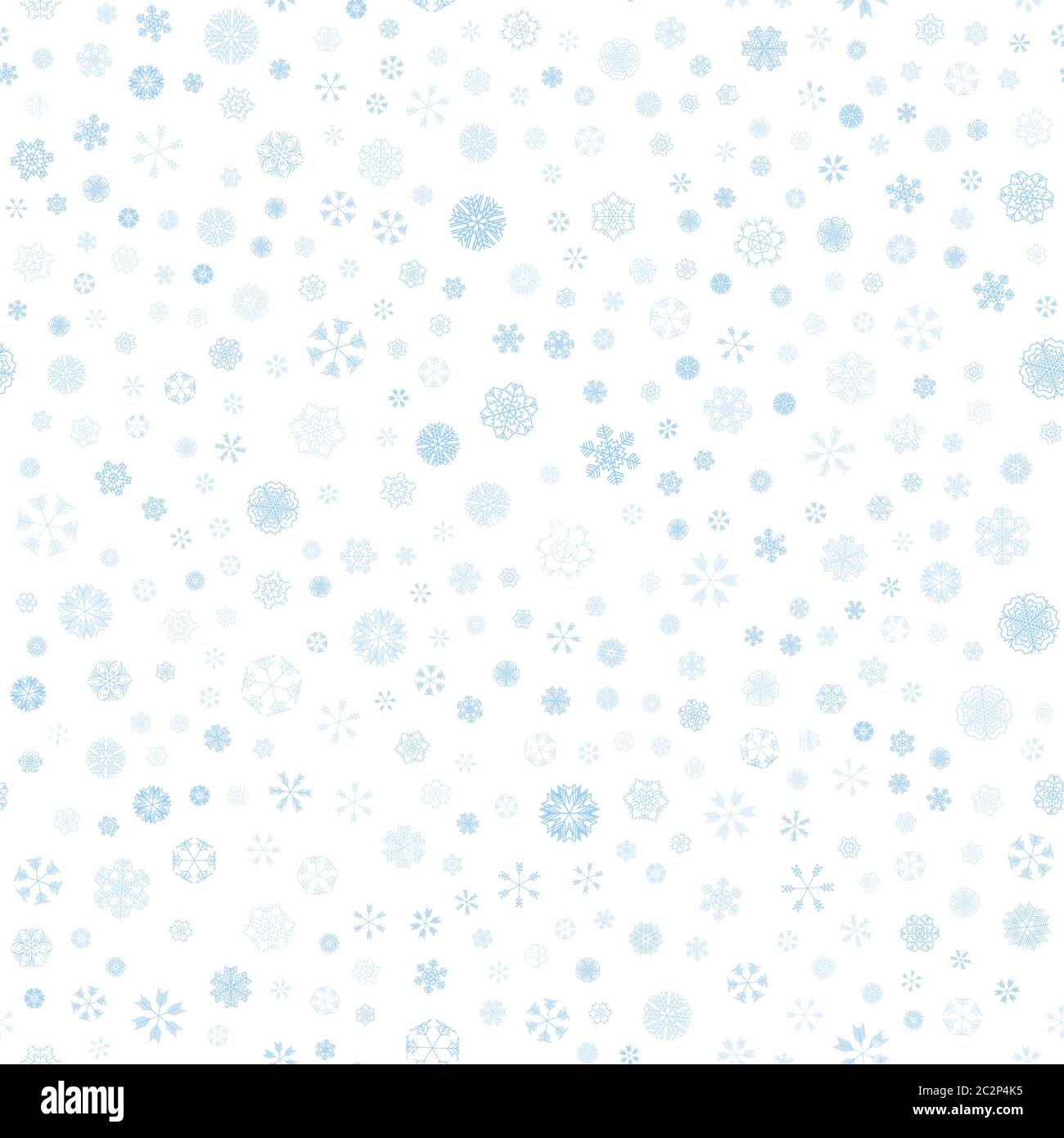 winter snow light blue seamless pattern Stock Photo - Alamy