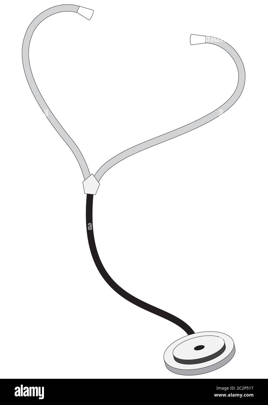 Medical instrument stethoscope Stock Photo - Alamy