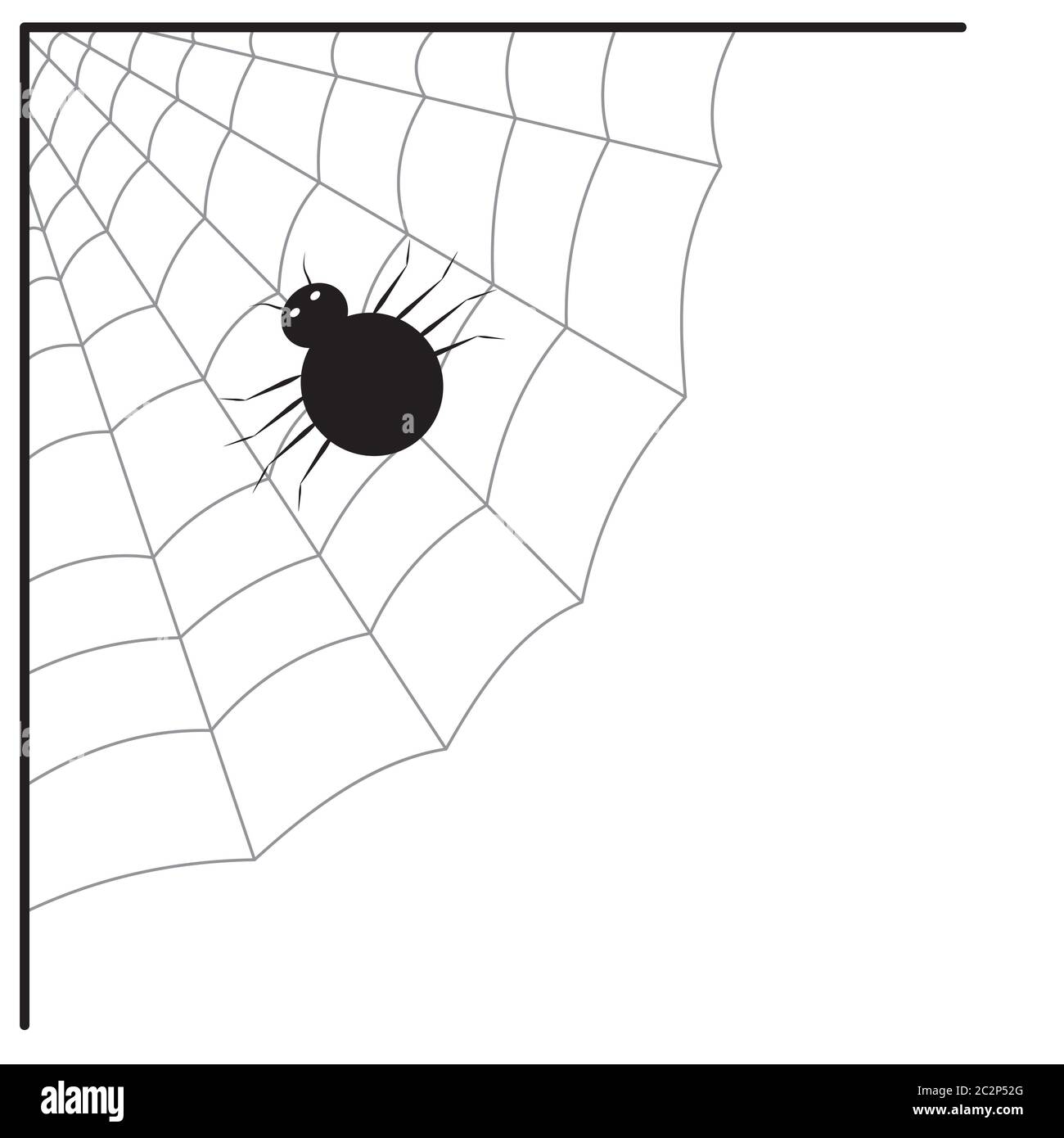 Spider web and spider Stock Photo - Alamy