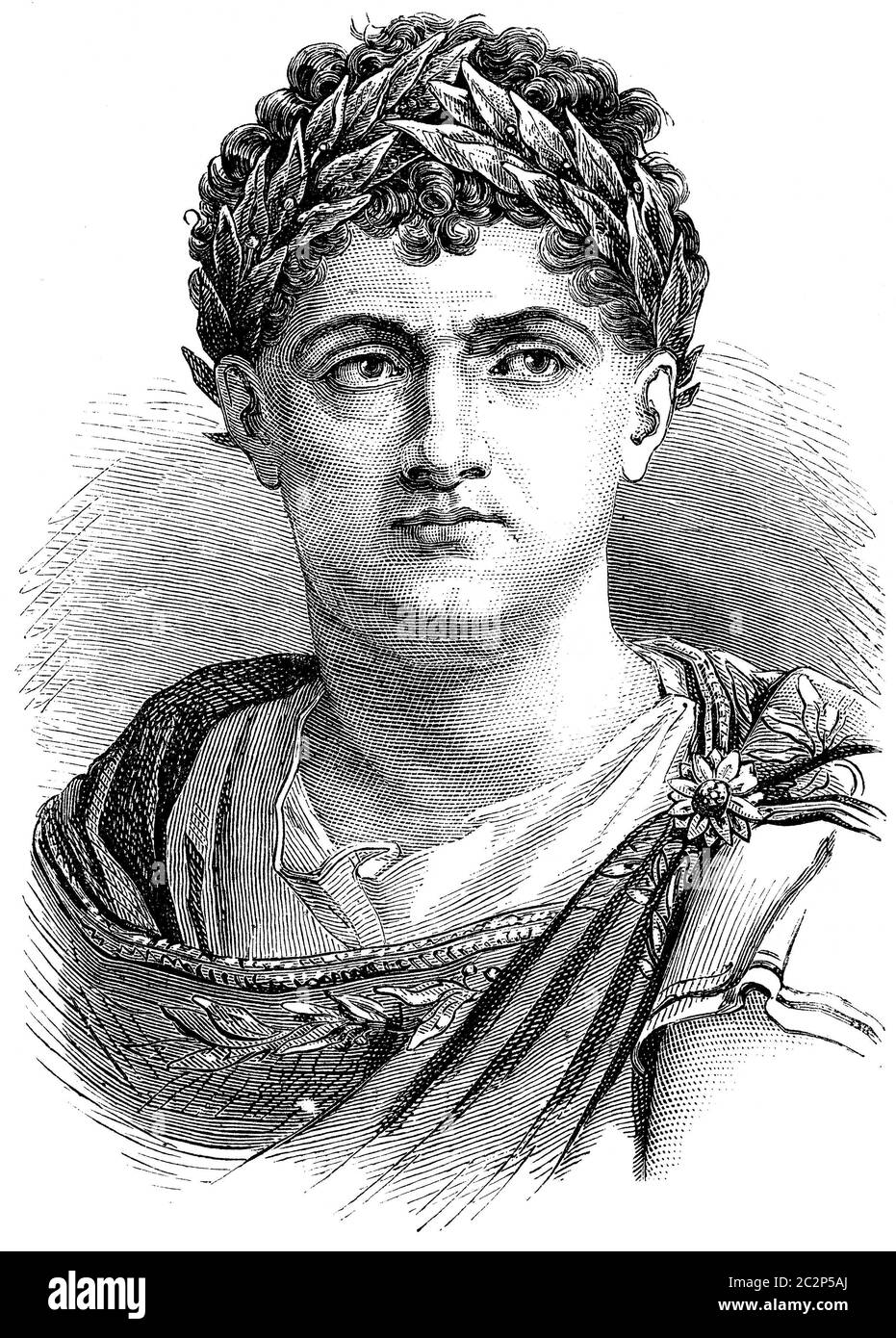 Talma, vintage engraved illustration. History of France – 1885 Stock ...