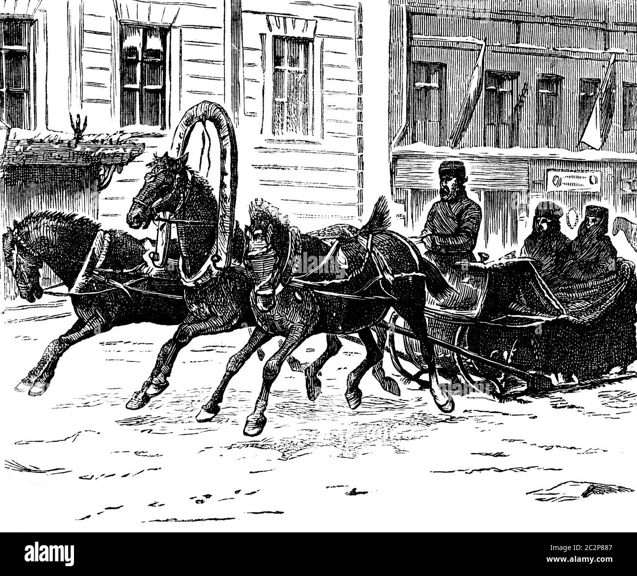 Troika building Black and White Stock Photos & Images - Alamy