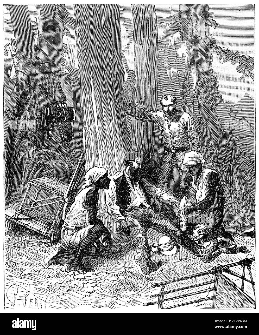 Two thousand miles across South America, He takes a piece and wrap ...