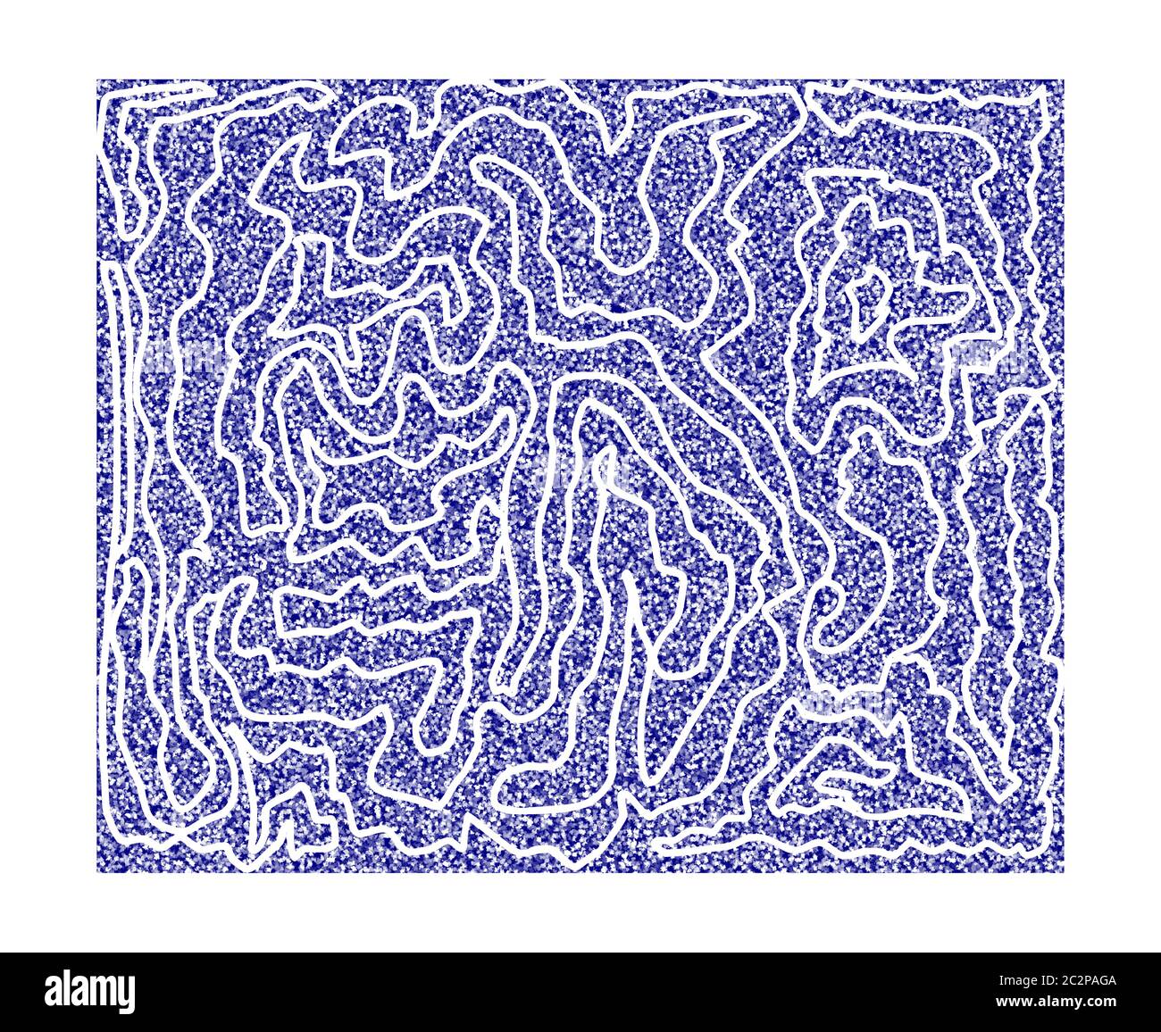 Labyrinth style background with navy blue frosted theme Stock Vector ...