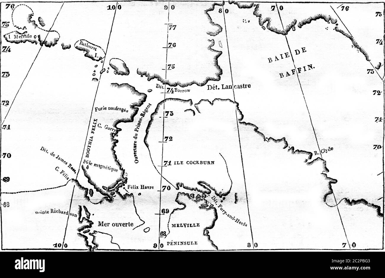 Map of ross hi-res stock photography and images - Alamy