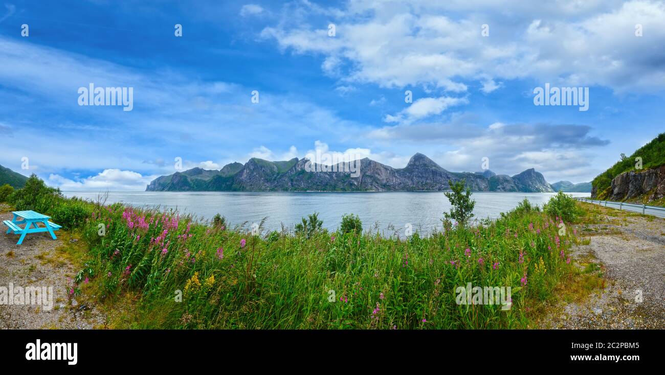 Senja and summer hi-res stock photography and images - Alamy