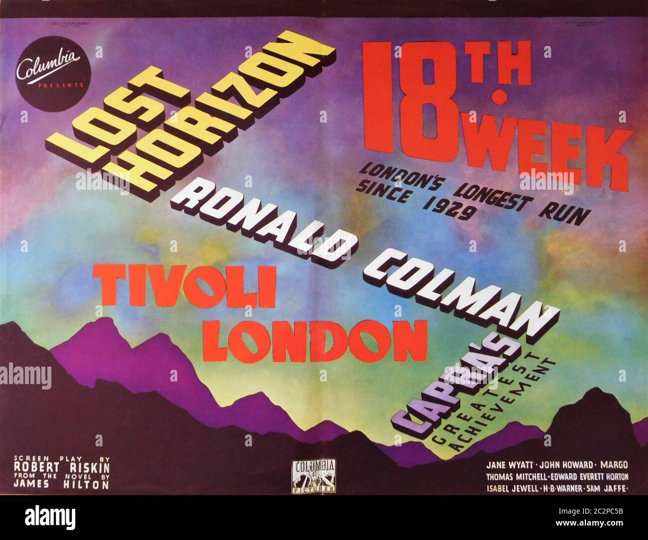 RONALD COLMAN as Robert Conway in LOST HORIZON 1937 director FRANK ...