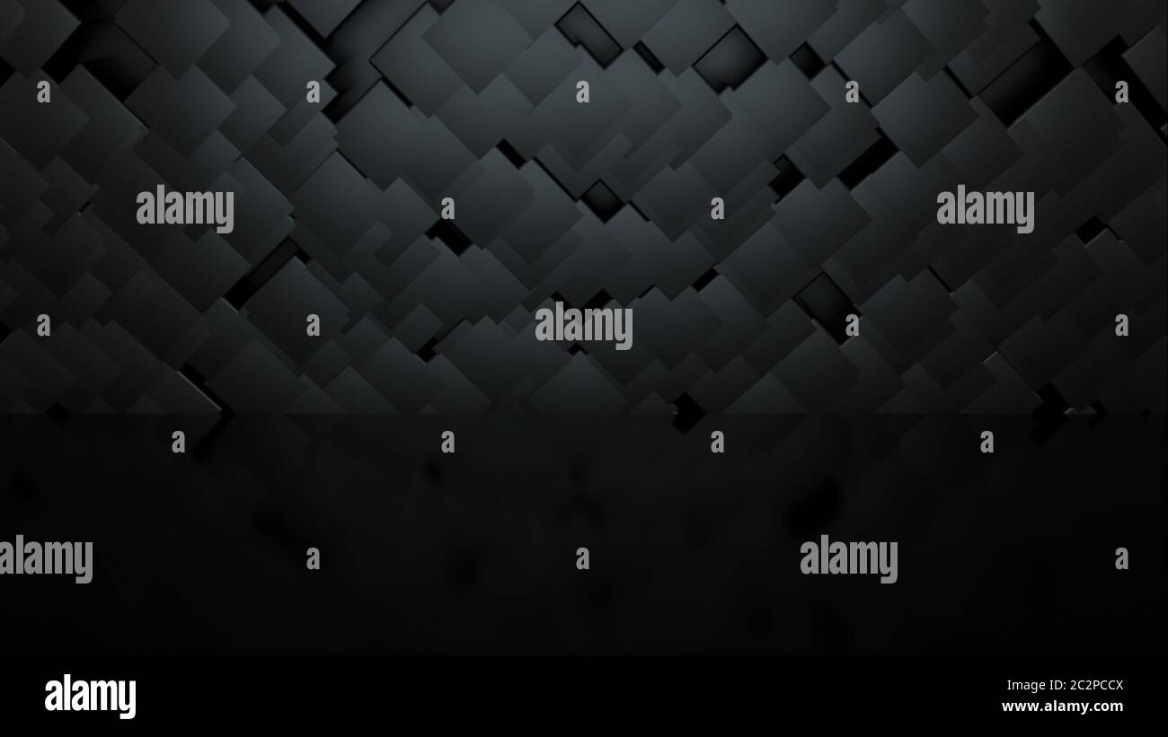 Computer generated abstract background. 3d rendering layers of large ...