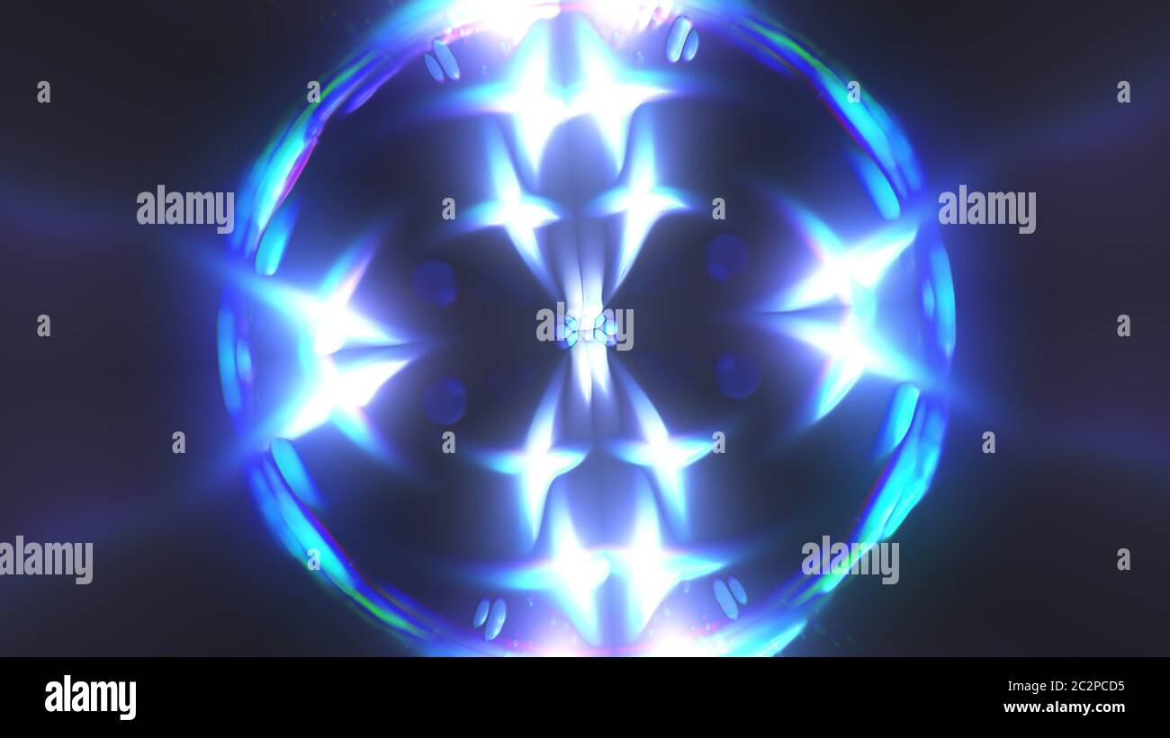 Twinkling stars effect animation neon hi-res stock photography and ...