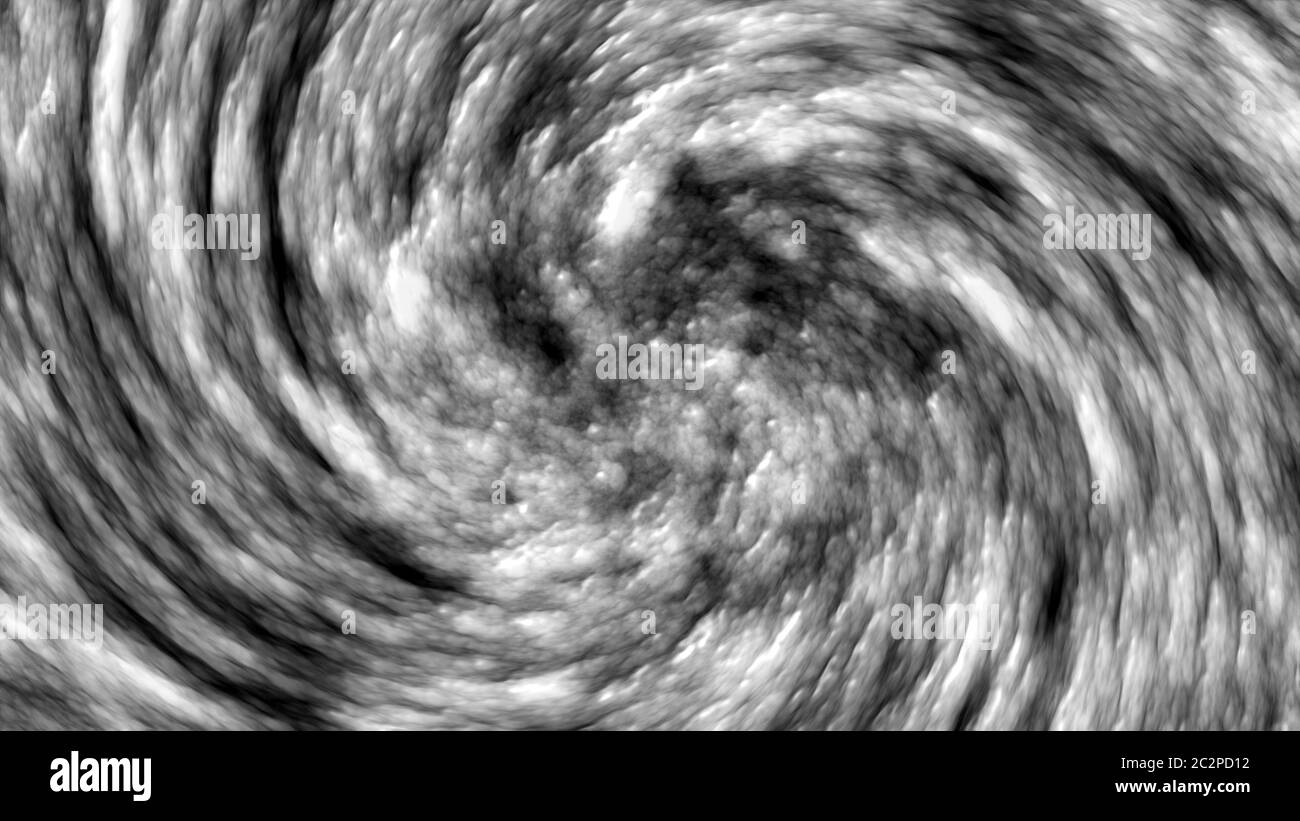 3d rendering, computer generated whirlwind animation of dense white ...