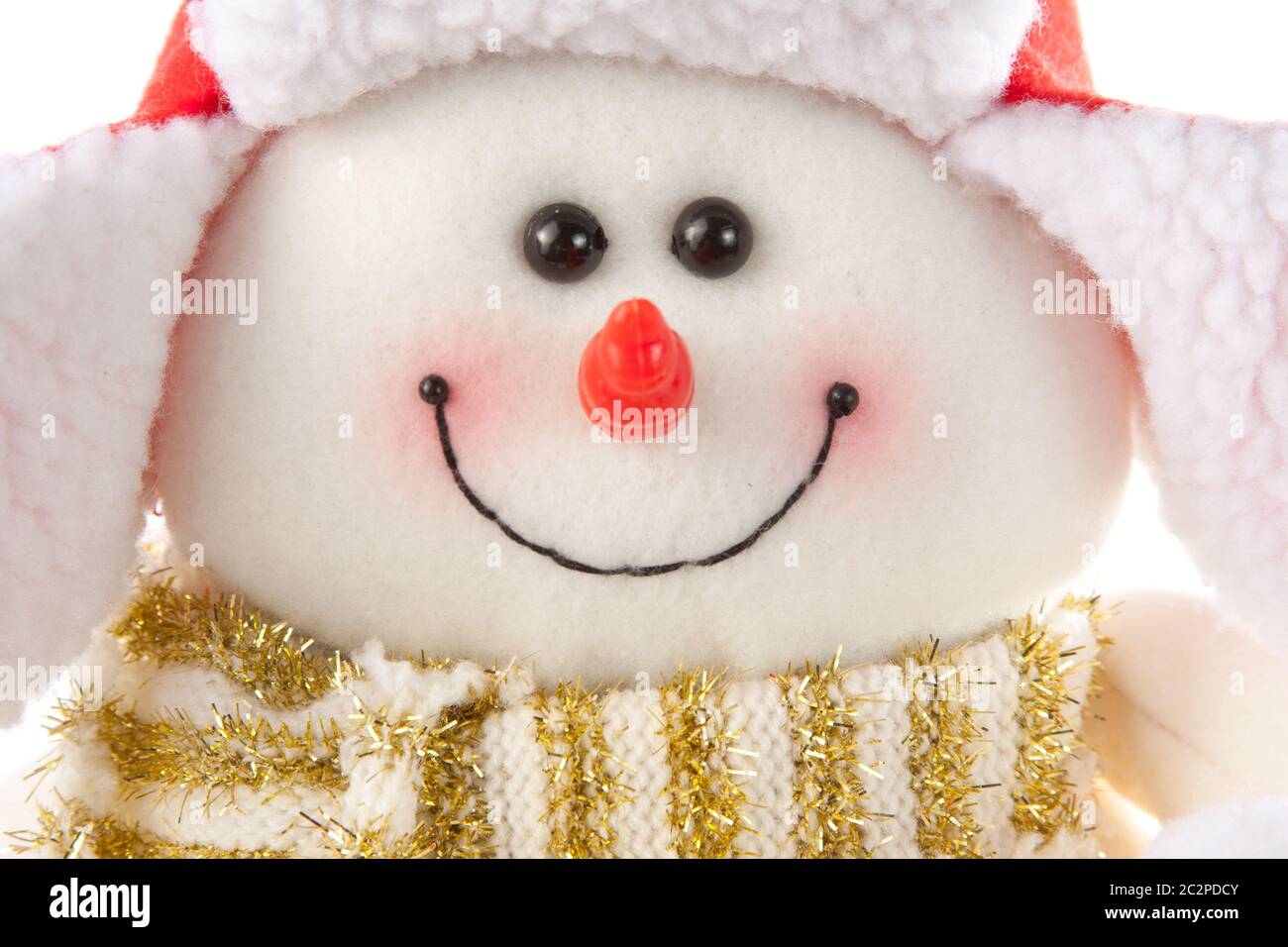 Snowman in hat hi-res stock photography and images - Alamy