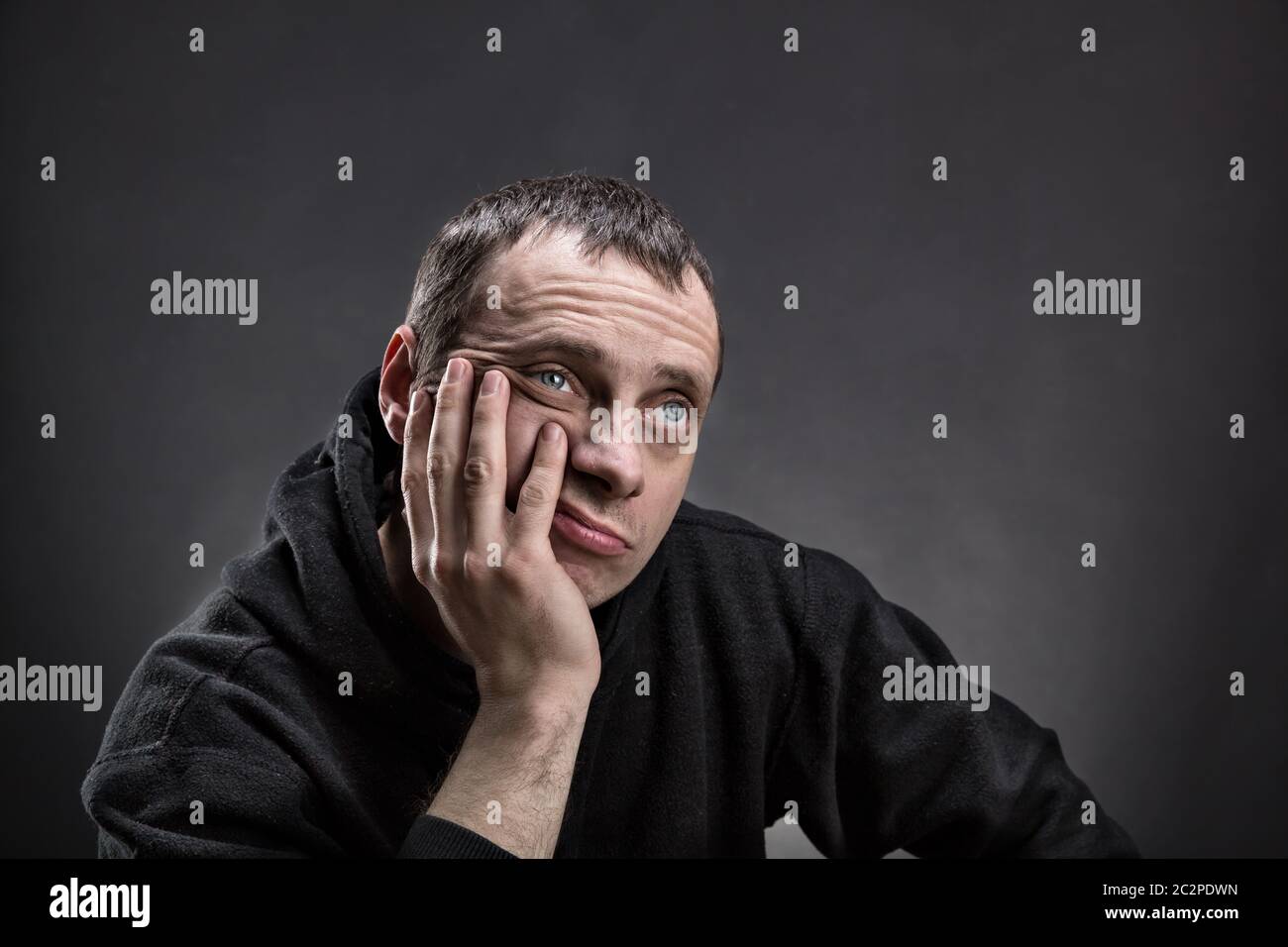 Palm on the cheek hi-res stock photography and images - Alamy
