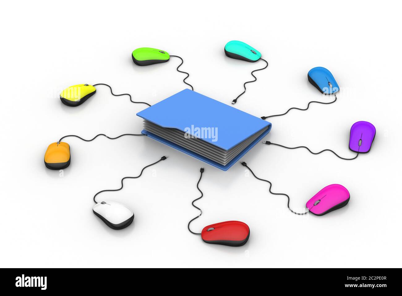 Download file folder icon 3d Cut Out Stock Images & Pictures - Alamy