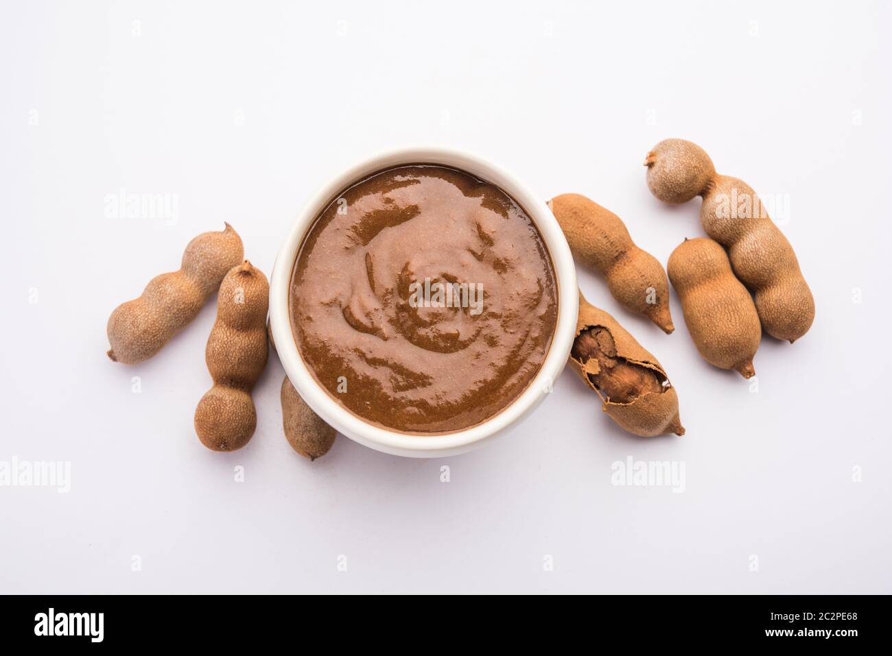 Tamarind Or Imli Fresh Puree, Paste from Pulp Stock Photo - Alamy