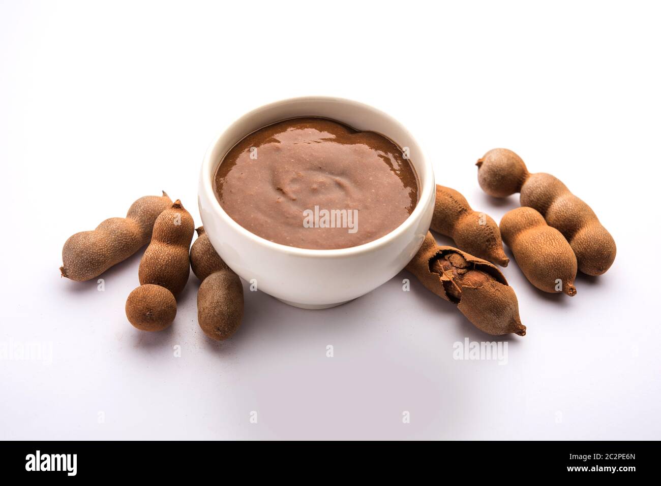 Tamarind Or Imli Fresh Puree, Paste from Pulp Stock Photo - Alamy
