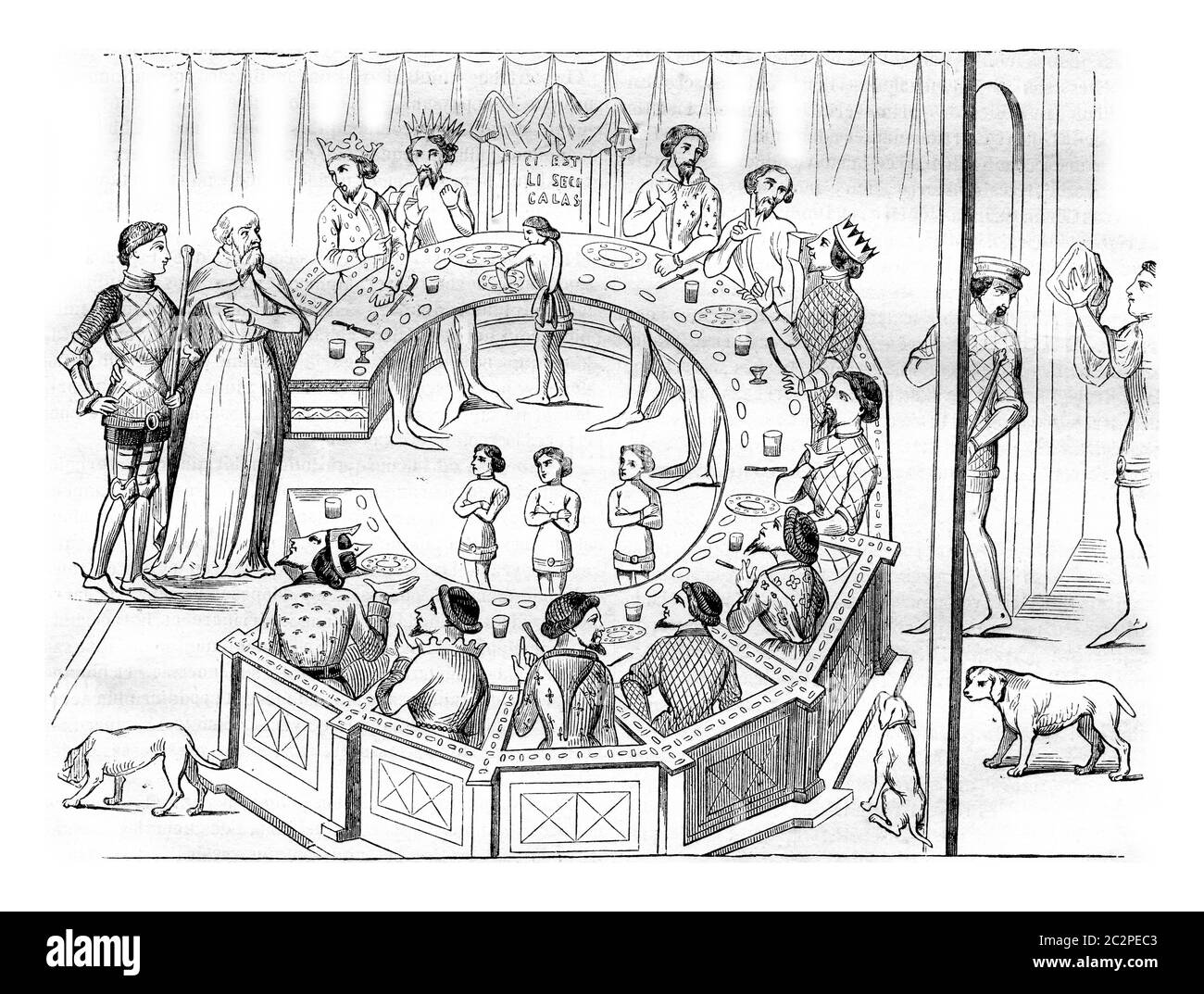 Knights Of The Round Table Clipart