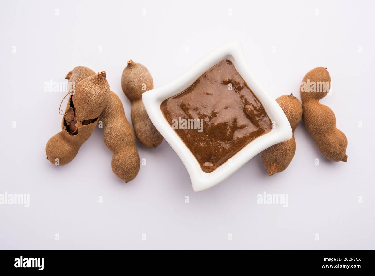 Tamarind Or Imli Fresh Puree, Paste from Pulp Stock Photo - Alamy