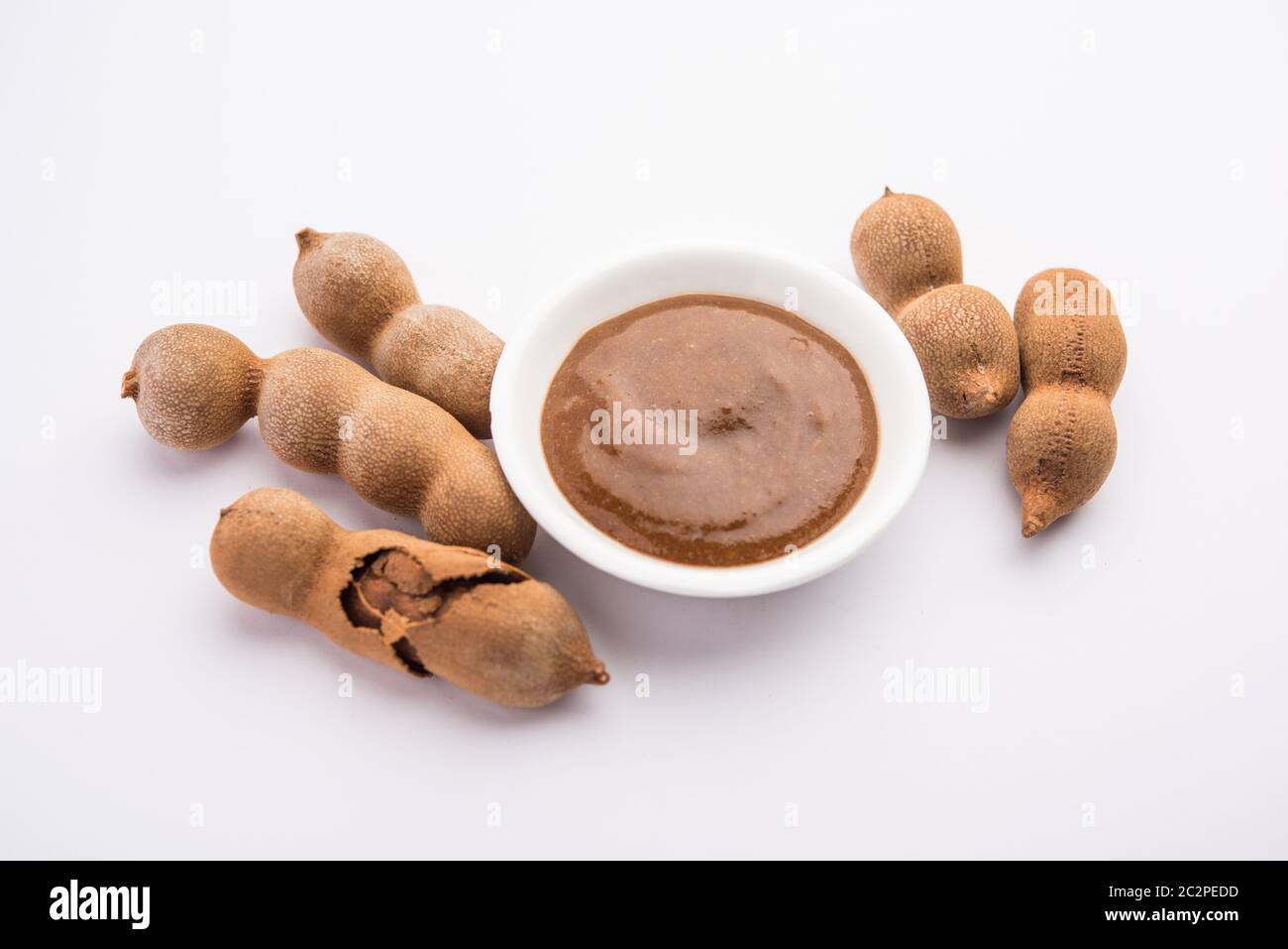 Tamarind Or Imli Fresh Puree, Paste from Pulp Stock Photo - Alamy