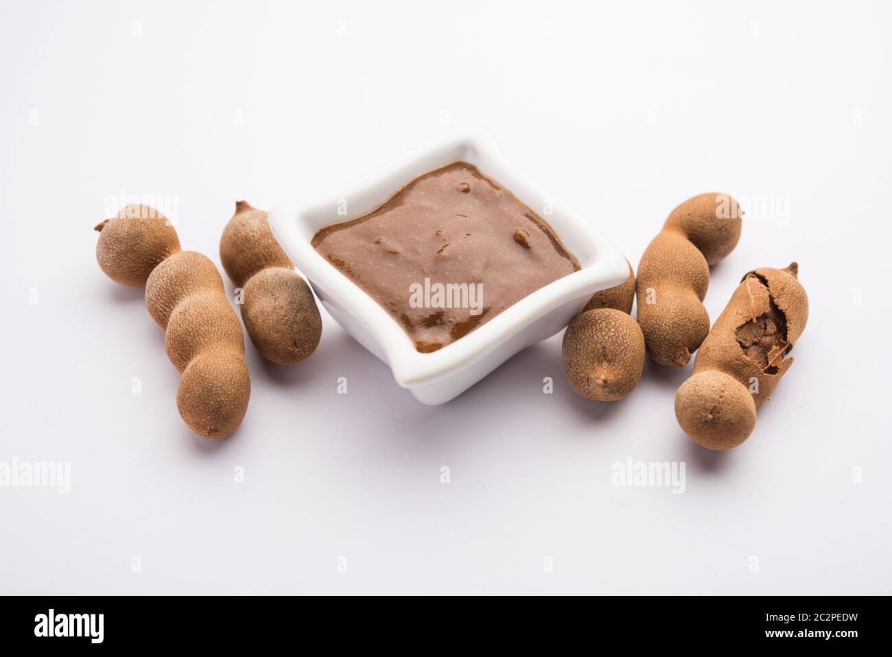 Tamarind Or Imli Fresh Puree, Paste from Pulp Stock Photo - Alamy