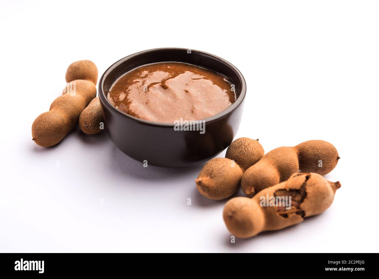 Tamarind Or Imli Fresh Puree, Paste from Pulp Stock Photo - Alamy