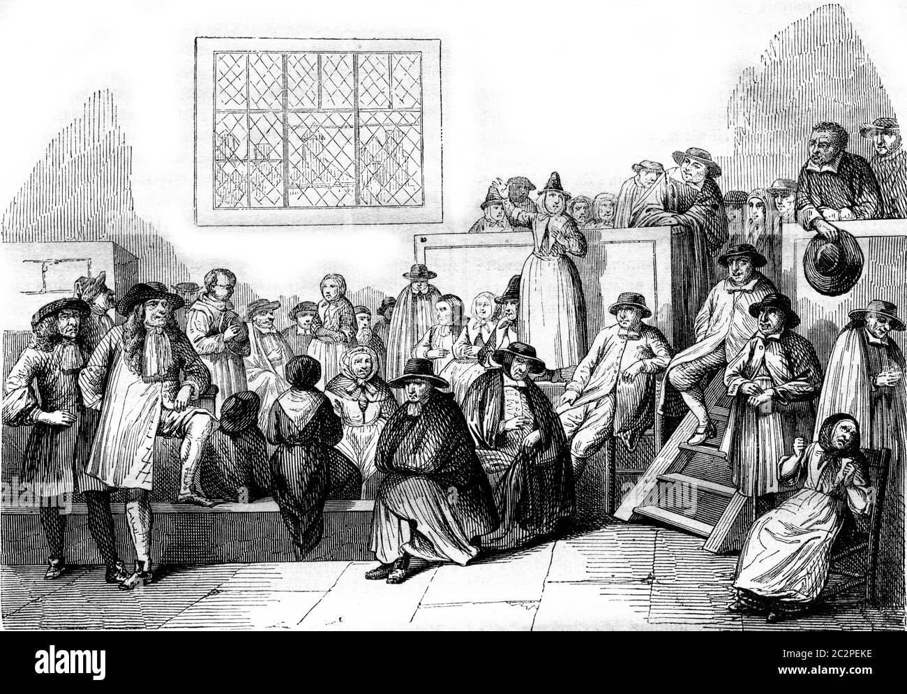 Quaker meeting artwork hi-res stock photography and images - Alamy