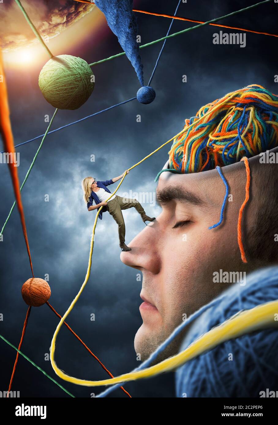 Psychic Stress High Resolution Stock Photography and Images - Alamy