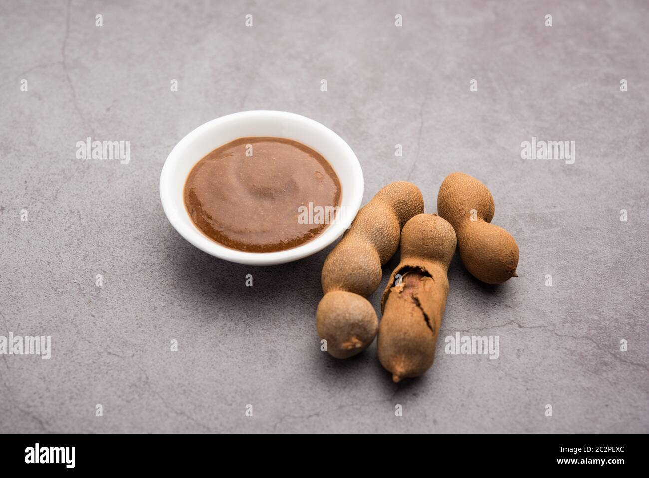 Tamarind Or Imli Fresh Puree, Paste from Pulp Stock Photo - Alamy