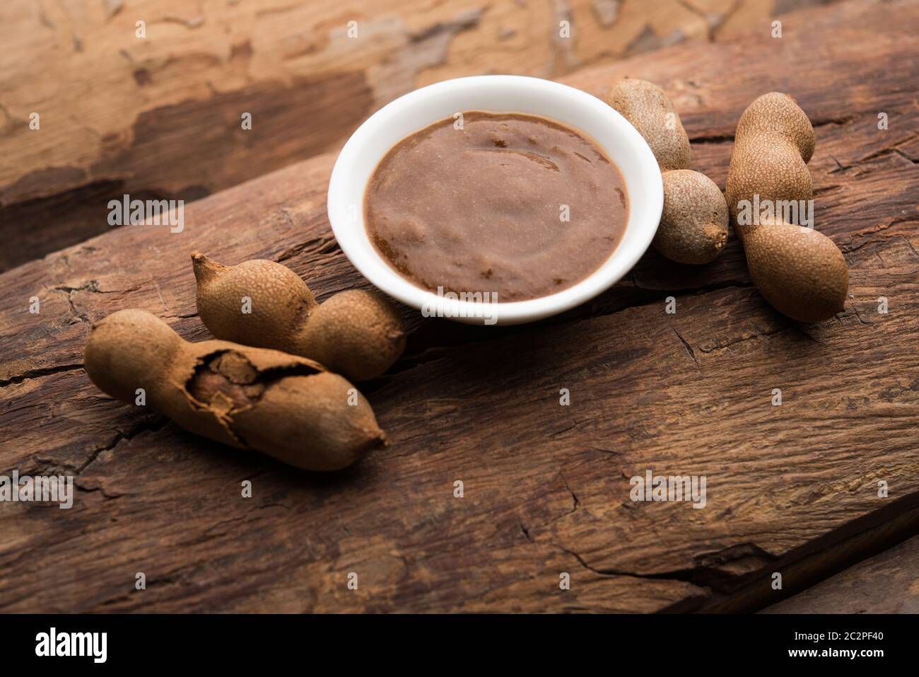 Tamarind Or Imli Fresh Puree, Paste from Pulp Stock Photo - Alamy