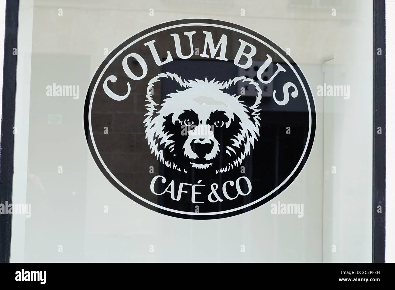 Bordeaux , Aquitaine / France - 06 14 2020 : Columbus Café & Co logo ...