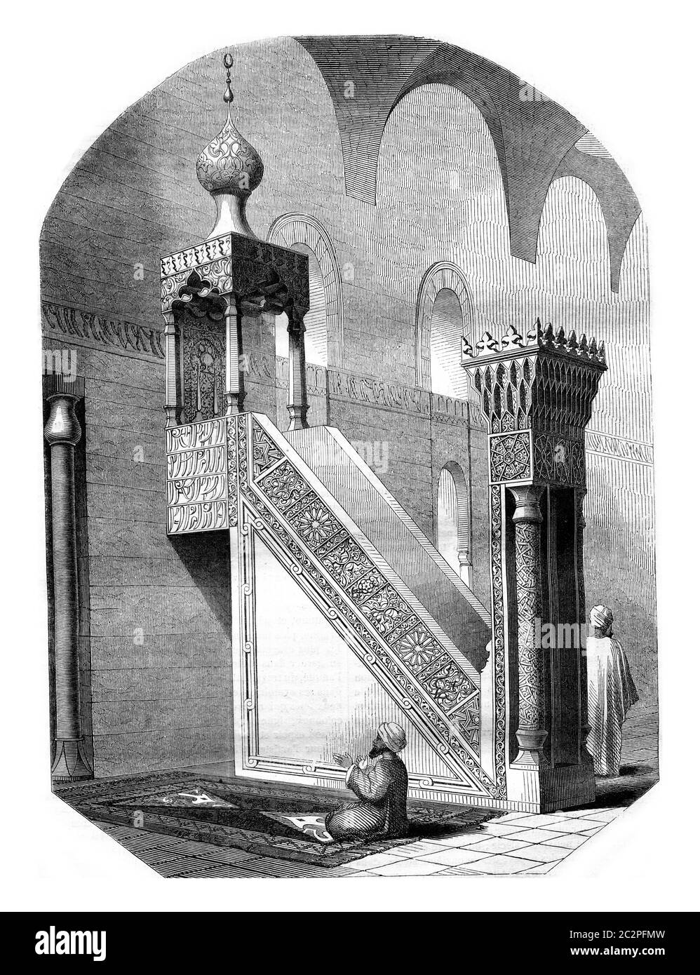 Mosque pulpit Cut Out Stock Images & Pictures - Alamy