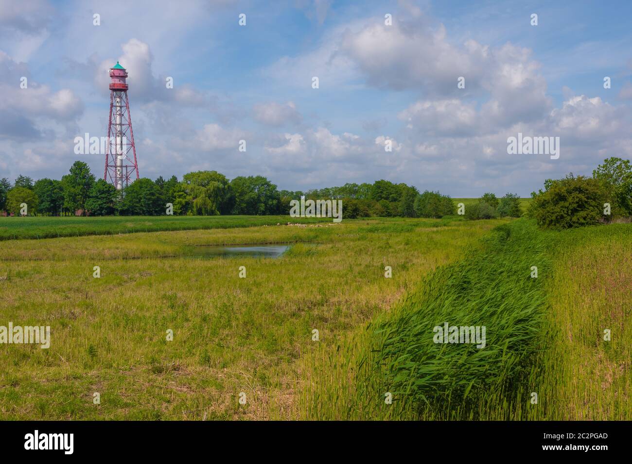 Campen Lighthouse, the tallest lighthouse in Germany Stock Photo - Alamy