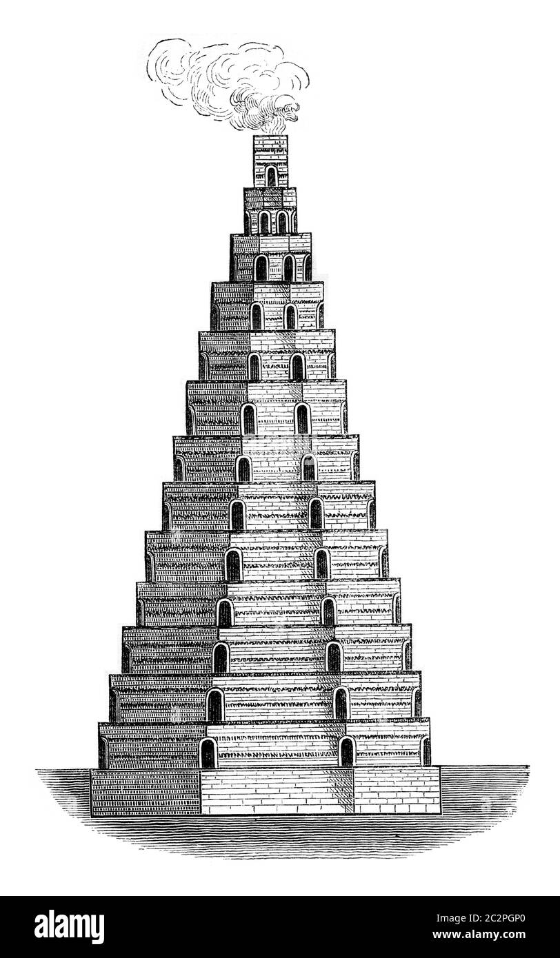 The collapsed pyramid Black and White Stock Photos & Images - Alamy