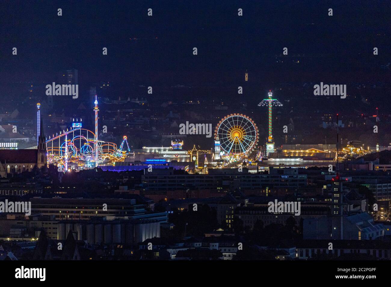 Oktoberfest night hi-res stock photography and images - Alamy